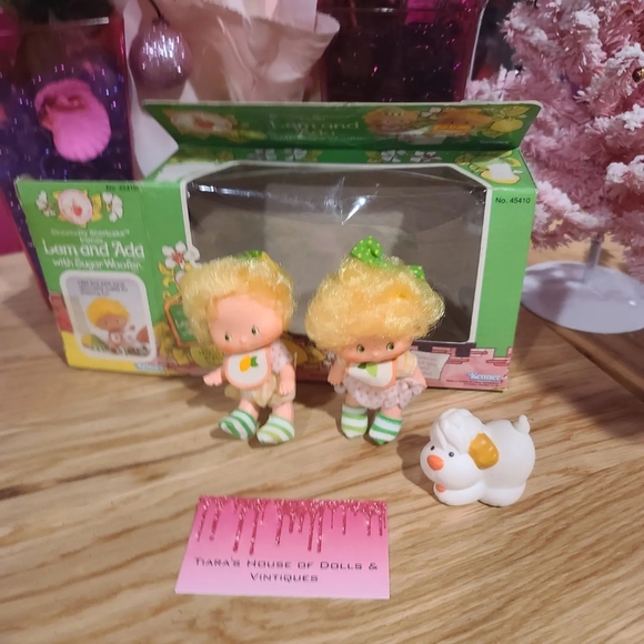 Toys | Vintage 1979 Strawberry Shortcake Lem Ada Twin Dolls Wsugar ...